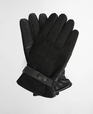 Barbour Nelson Waterproof Gloves - Black