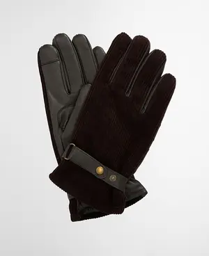 Barbour Nelson Waterproof Gloves - Brown