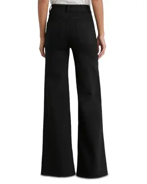 REISS Petites Jas High Rise Wide Leg Jeans