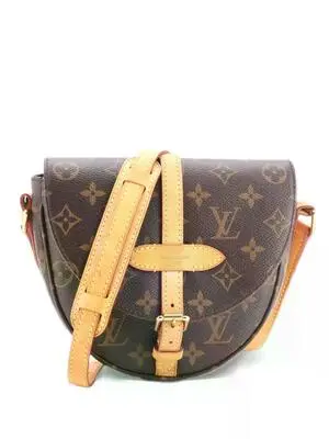 LOUIS VUITTON Chantilly Handbag Monogram Canvas Pm Crossbody Bag - Brown