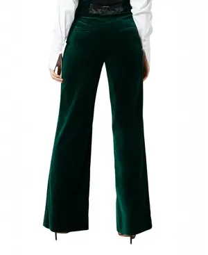 TEMPERLEY LONDON Clove Velvet Trousers