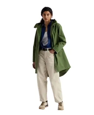SEASALT CORNWALL Petite Seafaring Waterproof Parka Coat - Heath