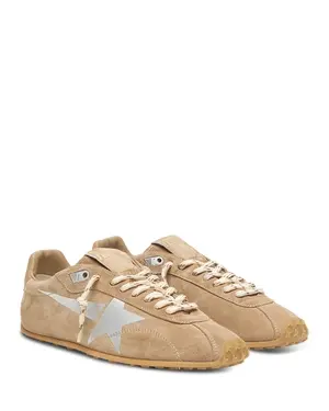 GOLDEN GOOSE Marathon Speed Suede & Leather Sneakers