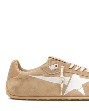 GOLDEN GOOSE Marathon Speed Suede & Leather Sneakers