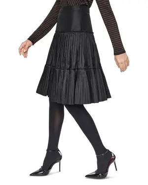 Sonia Rykiel Paris A Line Pleated Skirt Exclusive