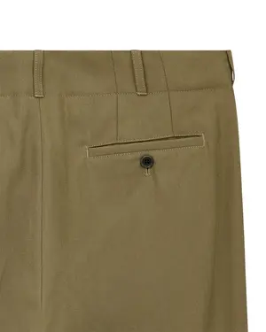 Emporio Armani Relaxed Pleated Trousers
