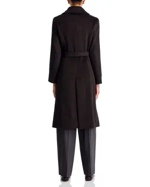 Cinzia Rocca Long Belted Wrap Coat