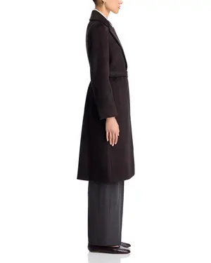Cinzia Rocca Long Belted Wrap Coat