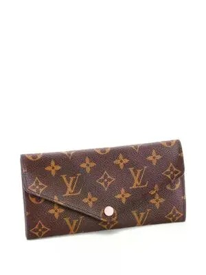 LOUIS VUITTON Sarah Wallet Nm Monogram Canvas Small Wallets