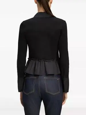 Cinq À Sept Salem Ruffled Peplum Blouse