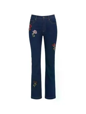 Cinq À Sept Stevie Rhinestone-embellished Jeans - Blue