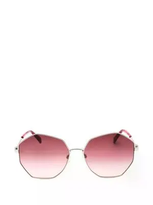 Tommy Hilfiger Geometric-frame Sunglasses - Silver