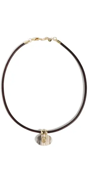 LACEY RYAN Jasper Horizon Necklace - Zebra