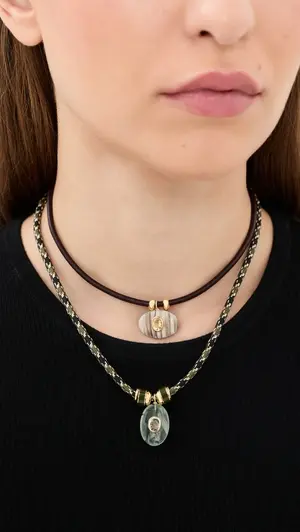 LACEY RYAN Jasper Horizon Necklace