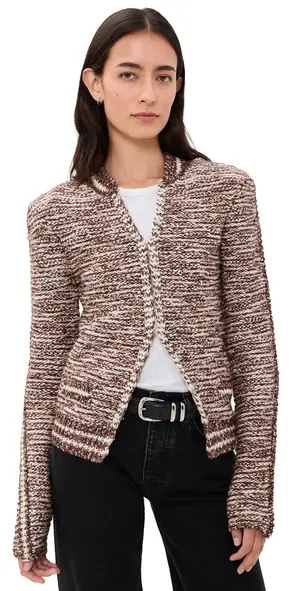 IRO PARIS Dunmore Jacket - Squirrel/cloud