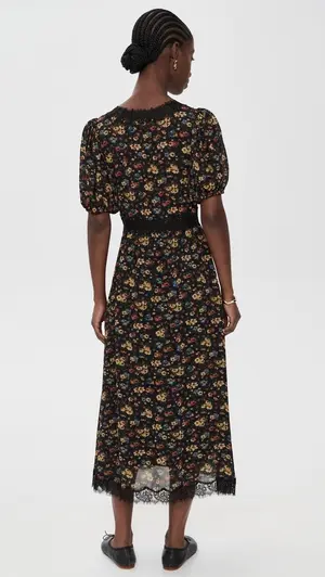 Sea Kaiya Floral Midi Dress