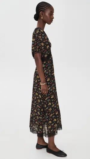 Sea Kaiya Floral Midi Dress