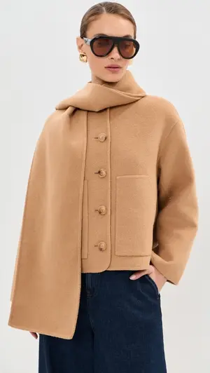 LE BOP Rachel Scarf Coat