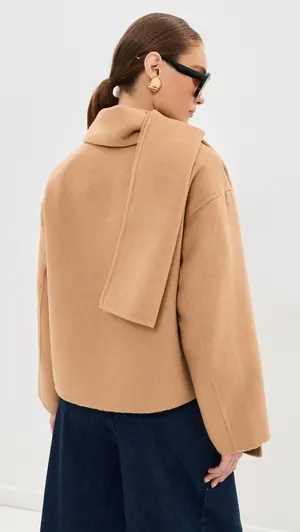 LE BOP Rachel Scarf Coat