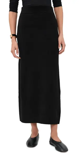 Splendid Tori Cashmere Skirt - Black