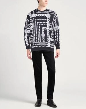 Versace Sweatshirt Charcoal Size Cotton, Elastane