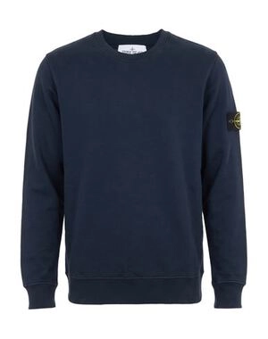 Stone Island Sweatshirt Midnight Size Cotton - Blue