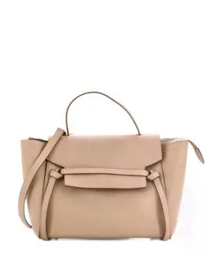 Celine Belt Bag Textured Leather Mini Satchel