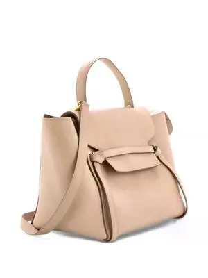 Celine Belt Bag Textured Leather Mini Satchel