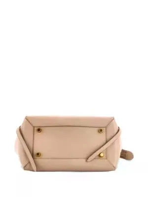 Celine Belt Bag Textured Leather Mini Satchel