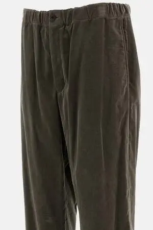 KAPTAIN SUNSHINE Pantaloni Easy In Velluto A Coste