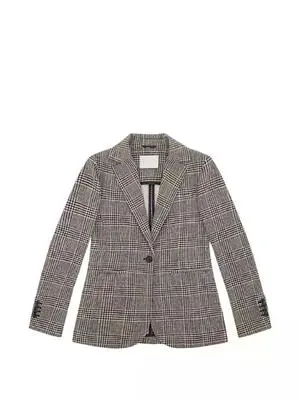 CIRCOLO 1901 Prince Of Wales Check Blazer - Grey