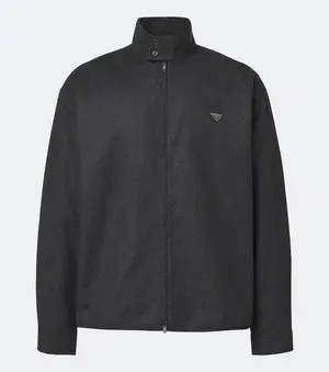 Prada Virgin Wool Jacket - Grey