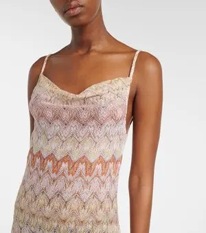 Missoni Lamé Maxi Dress - Multicoloured