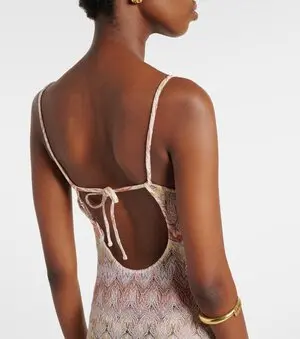 Missoni Lamé Maxi Dress - Multicoloured