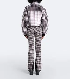 Cordova Sella Belted Gingham Ski Pants