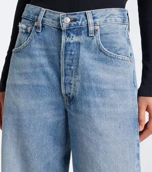 Citizens Of Humanity Ayla Faded Wide-leg Jeans - Blue