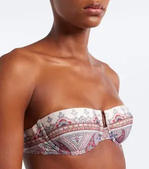 Zimmermann Fairlight Paisley Bikini Top