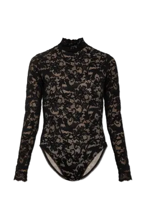 Zimmermann Lace Bodysuit With Long Sleeves