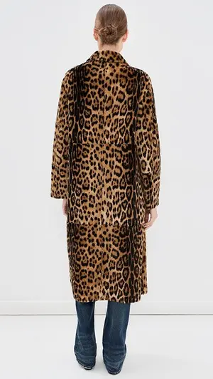 NILI LOTAN Davelle Shearling Coat