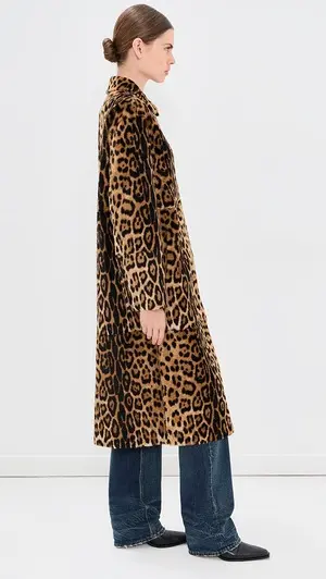 NILI LOTAN Davelle Shearling Coat