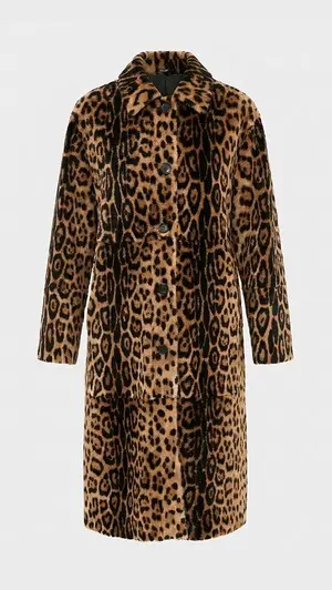 NILI LOTAN Davelle Shearling Coat