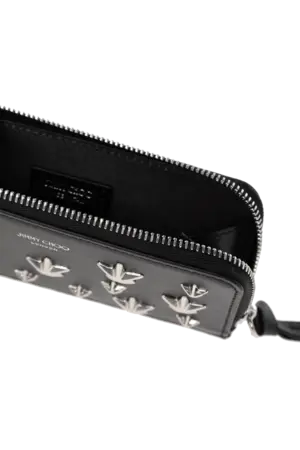JIMMY CHOO Leather Wallet With Logo