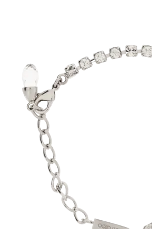 JIMMY CHOO Shimmering Crystal Tennis Bracelet