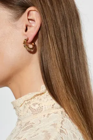 JIMMY CHOO Shimmering Crystal Earrings