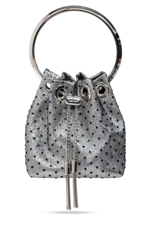 JIMMY CHOO Micro Bon Bon’ Bucket Bag