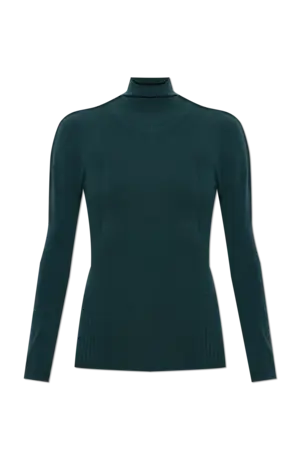 Issey Miyake Fitted Turtleneck Top