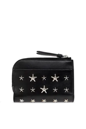 JIMMY CHOO Leather Wallet With Logo