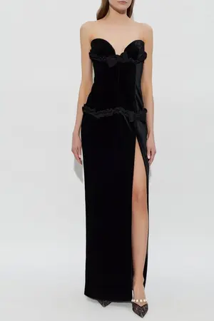 Alessandra Rich Off-shoulder Dress