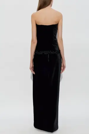 Alessandra Rich Off-shoulder Dress