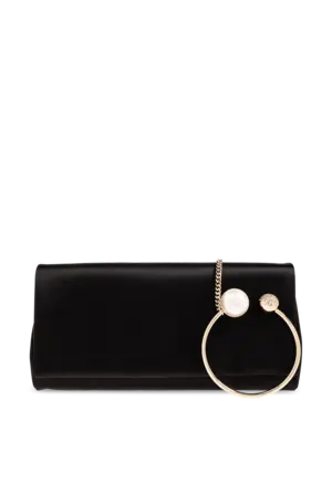 JIMMY CHOO Xandra’ Clutch - Black